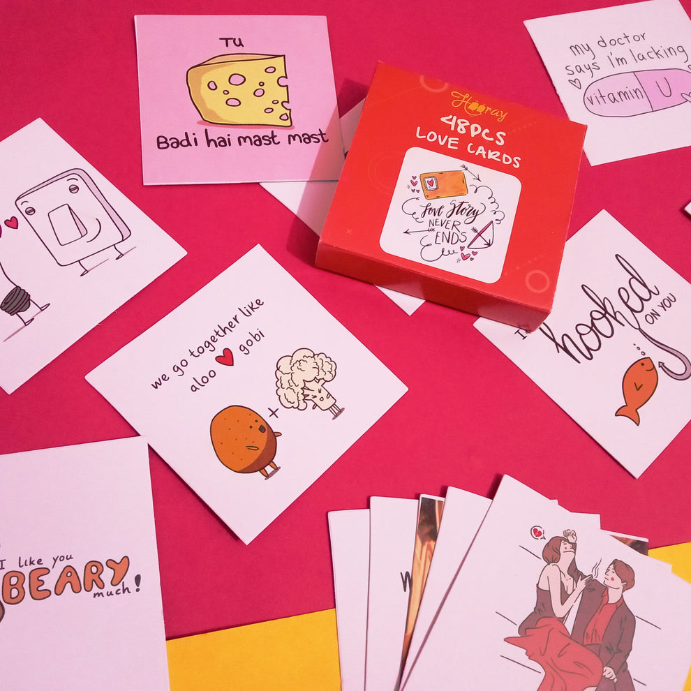 48 Romantic Love Cards – Hooray