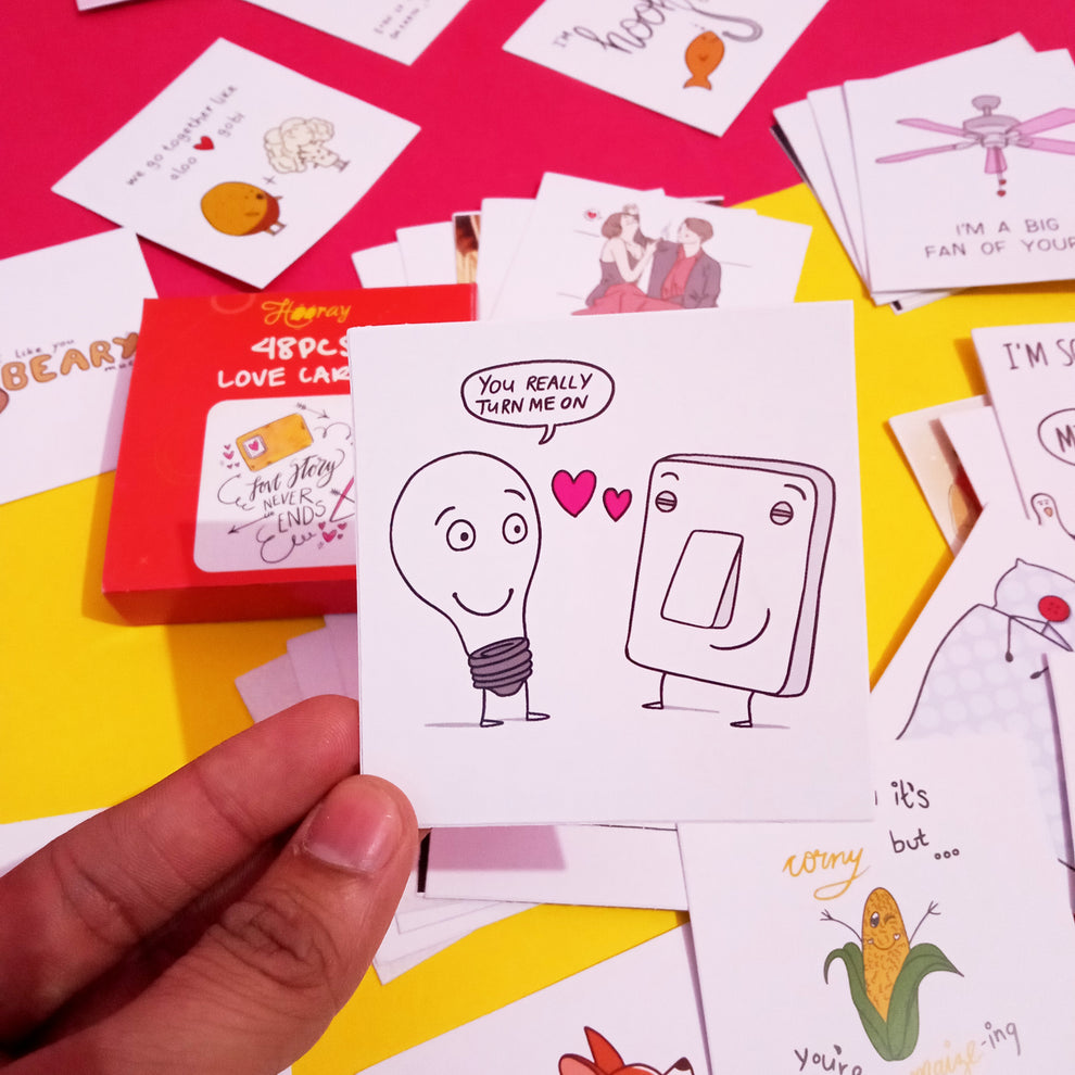 48 Romantic Love Cards – Hooray